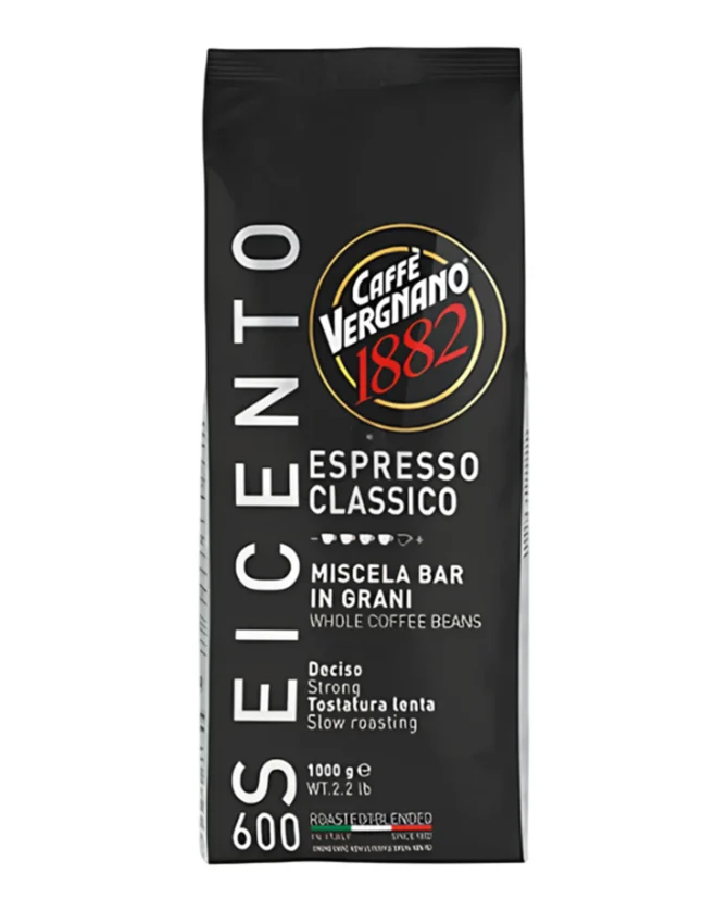 Caffe Vergnano 1882 Espresso Classico 600 – 1kg – GAEA