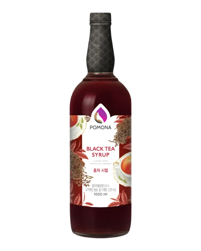 Syrup Pha Chế Vị Trà Đen – 1L – GAEA