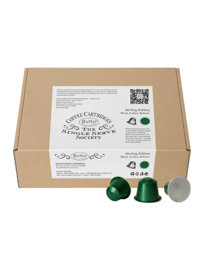 Butler Capsule – Sterling Edition – 200 Capsules – GAEA